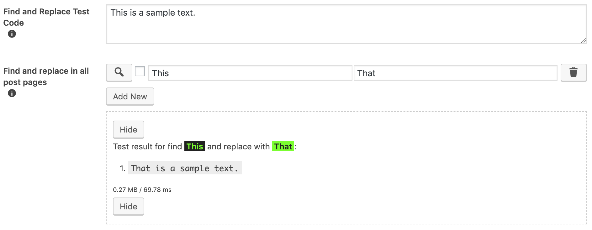 12 2 Find And Replace Setting WP Content Crawler 1 12 0 Documentation